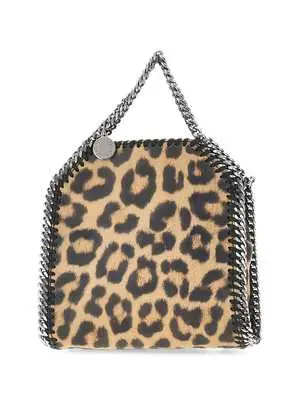 Stella McCartney Falabella Leopard-print Tote Bag - Brown