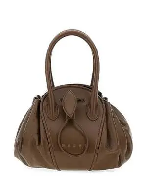 Marni Tulipa Small Leather Handbag