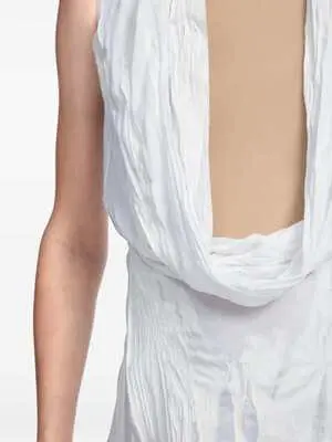 MAISON MARGIELA Bianchetto Sleeveless Maxi Dress