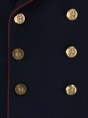 Dolce & Gabbana Napoleon Jacjet Wool Piping