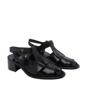 Hereu Pesca Pump Sandals - Black