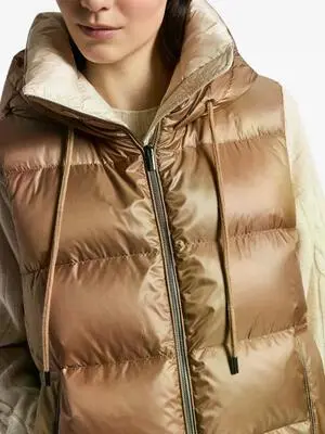 Peserico Quilted Hooded Gilet