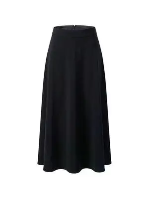 Valentino Garavani Zip-up Maxi Skirt - Blue