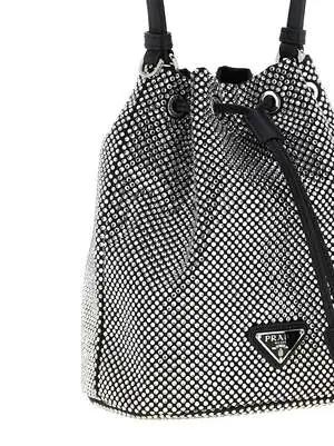 Prada Crystal' Bucket Bag