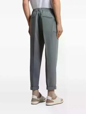 Peserico Drawstring Turn-up Trousers
