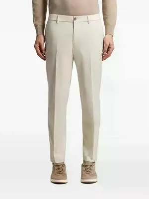 Peserico Pressed-crease Tailored Trousers - Neutrals