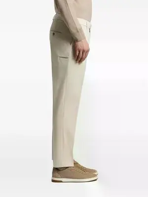 Peserico Pressed-crease Tailored Trousers