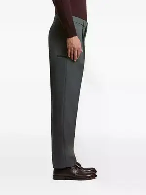 Peserico Pleated Pressed-crease Trousers