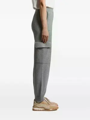 Peserico Knit Cargo Pants - Grey