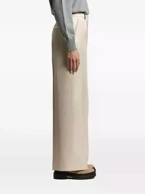 Peserico Satin-finish Wide-leg Trousers