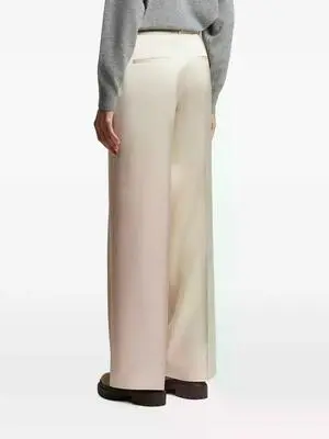 Peserico Satin-finish Wide-leg Trousers
