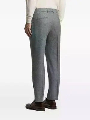 Peserico Pleated Turn-up Trousers
