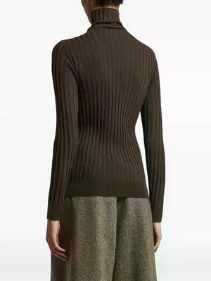 Peserico Ribbed-knit Roll-neck Sweater