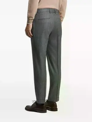 Peserico Pinstripe Pleated Trousers