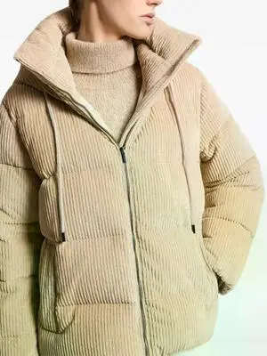 Peserico Hooded Puffer Jacket