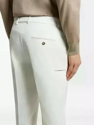 Peserico Pressed-crease Tailored Trousers