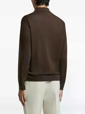 Peserico Long-sleeve Polo Shirt