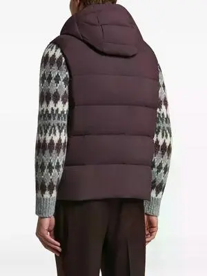 Peserico Quilted Hooded Gilet