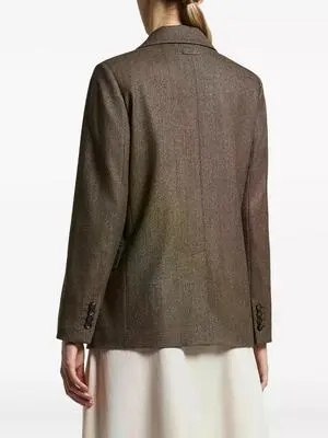 Peserico Single-breasted Peak-lapel Blazer