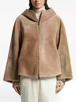 Peserico Reversible Hooded Jacket - Pink