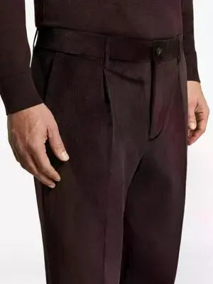 Peserico Pleated Corduroy Trousers