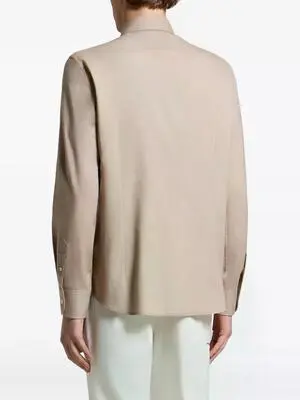 Peserico Long-sleeve Button-down Shirt