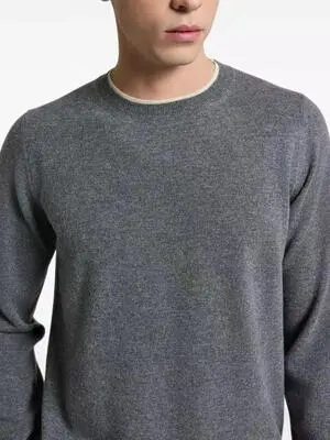 Peserico Ribbed-trim Sweater