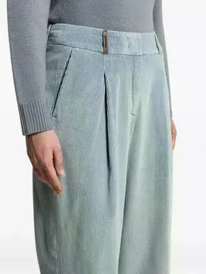 Peserico Pleated Corduroy Trousers