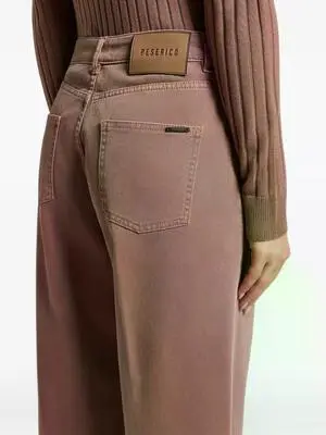 Peserico Pleated Wide-leg Trousers