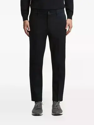 Peserico Pressed-crease Tailored Trousers - Blue