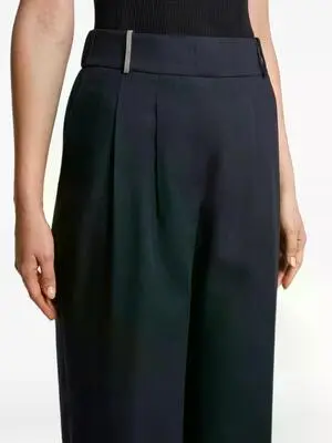 Peserico Pleated Wide-leg Trousers