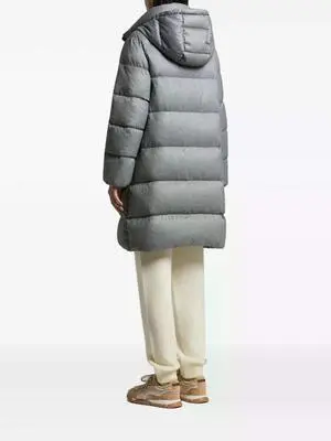 Peserico Hooded Padded Coat