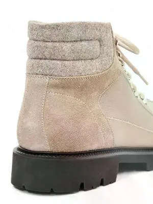 Peserico Panelled Lace-up Boots