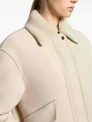 Peserico Shearling-collar Bomber Jacket