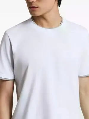 Peserico Layered-detail T-shirt - White