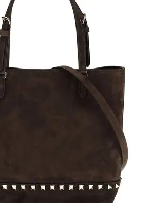 Valentino Garavani Rockstud Small Leather Tote Bag
