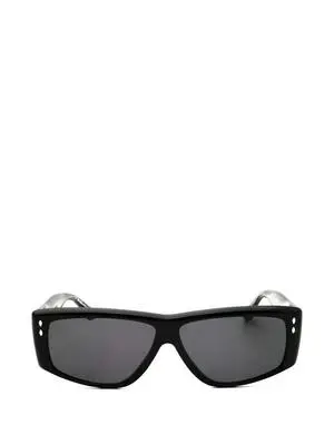 Isabel Marant Étoile Rectangle-frame Sunglasses Black