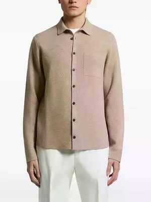 Peserico Button-up Chest-pocket Shirt - Neutrals