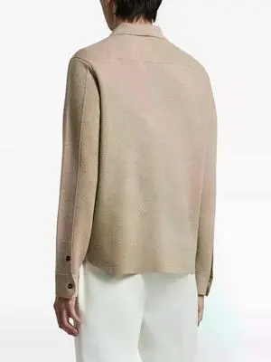 Peserico Button-up Chest-pocket Shirt