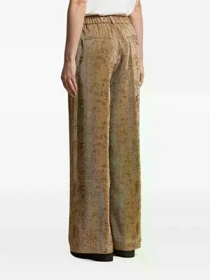 Peserico Pleated Wide-leg Trousers