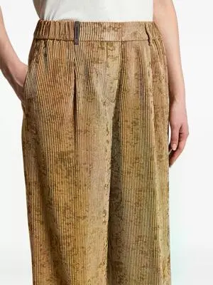 Peserico Pleated Wide-leg Trousers