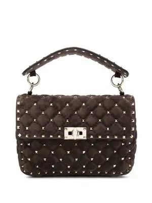 Valentino Garavani Rockstud Spike Medium Leather Shoulder Bag - Multicolor