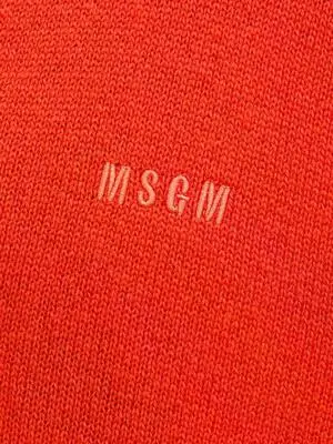 MSGM Striped V-neck Cardigan