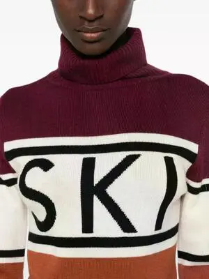 Perfect Moment Schild Intarsia-knit Sweater