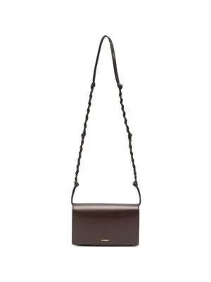 JIL SANDER Tangle Leather Wallet On Chain - Multicolor
