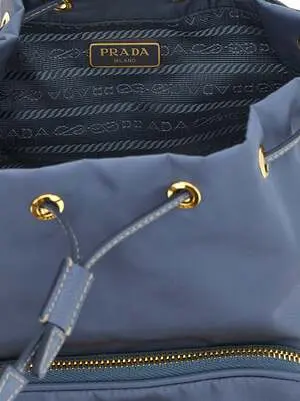 Prada Duet' Bucket Bag - Blue