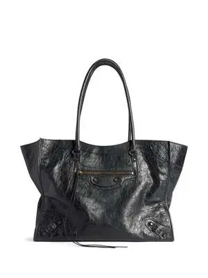 Balenciaga Le City Medium Leather Tote - Multicolor