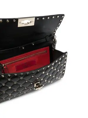 Valentino Garavani Rockstud Spike Small Leather Shoulder Bag