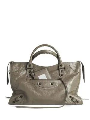 Balenciaga Balenciaga Women Le City Medium Leather Handbag Multicolor