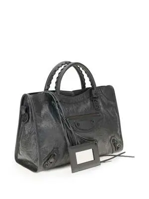 Balenciaga Le City Medium Leather Handbag